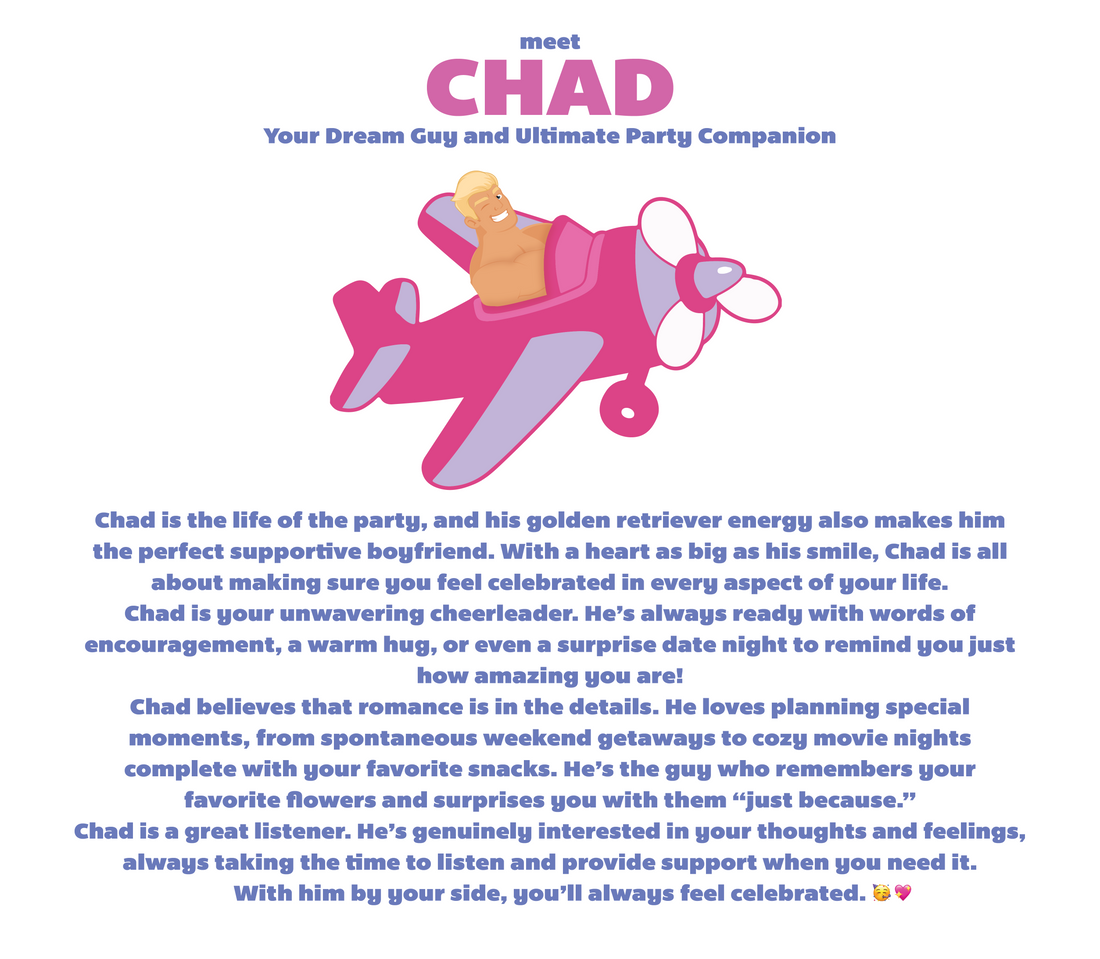 MEET CHAD – Drinking Buddies